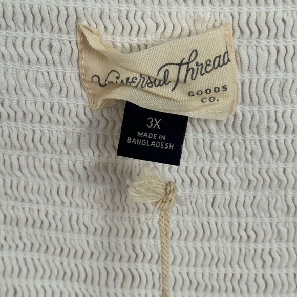 Universal Thread | Dresses | Universal Thread 3x 3 24w White Cotton ...